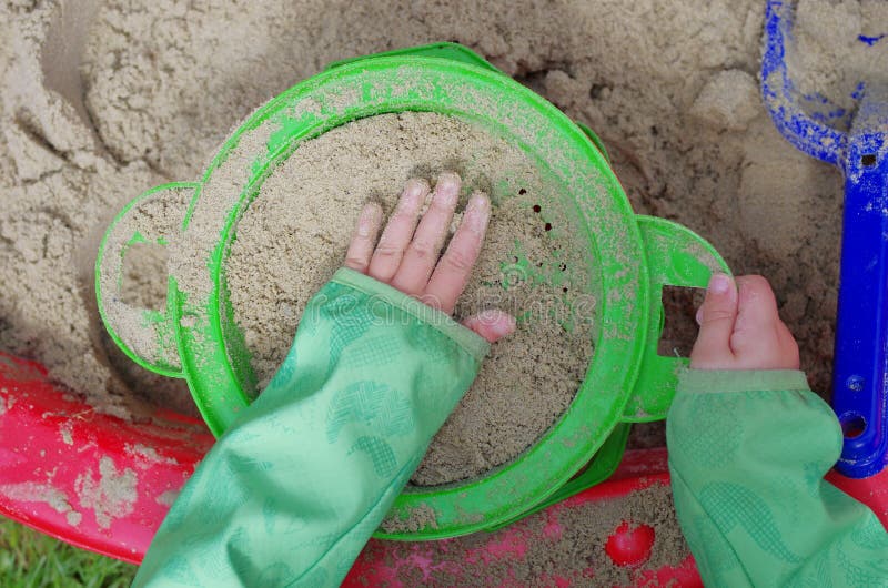 Sieving Sand stock image. Image of timepassing, sand, time - 5359323