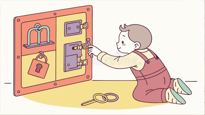 Child Playing with Shape Sorter Toy, Shape Sorting, Educational Play ...