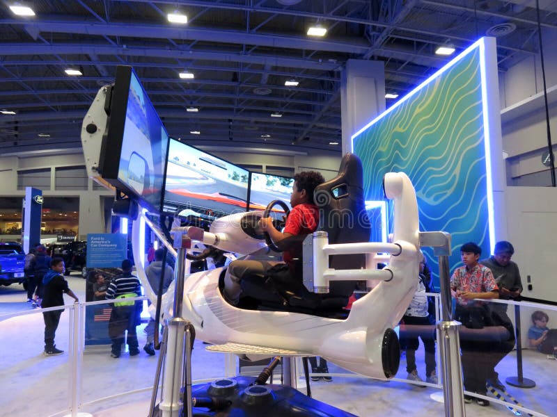 Virtual Reality Race Car Simulation Editorial Stock Image - Image of ... Virtual Reality Race Car Simulation Editorial Stock Image - Image of ...