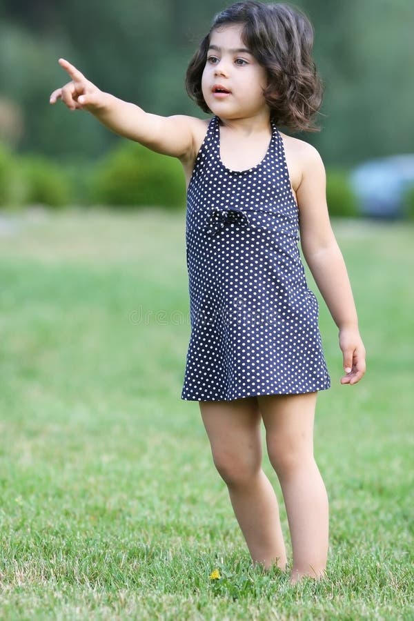 Child pointing stock photo. Image of dots, pointing, warm - 7317200
