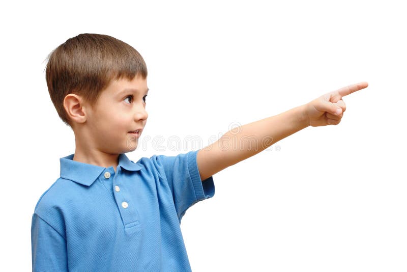 Child points his finger stock image. Image of person - 18596693