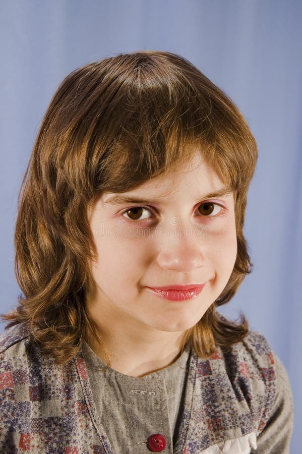 Young Boy Portrait Not Smiling Stock Photo - Image of unhappy, shot ...