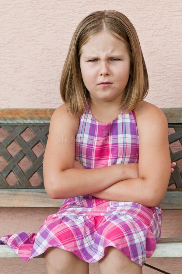 Child portrait - offended stock photo. Image of face - 15578506