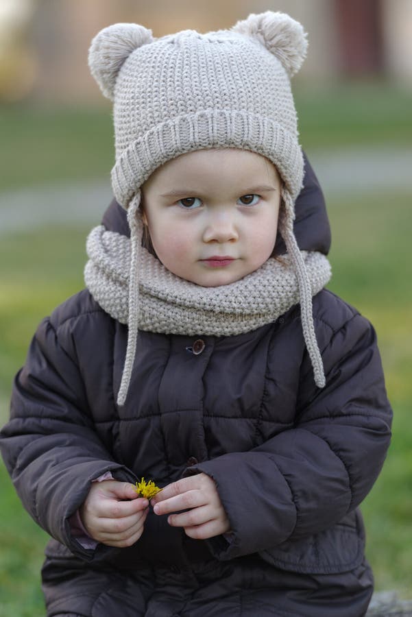 Child portrait stock photo. Image of clothing, serious - 254695868