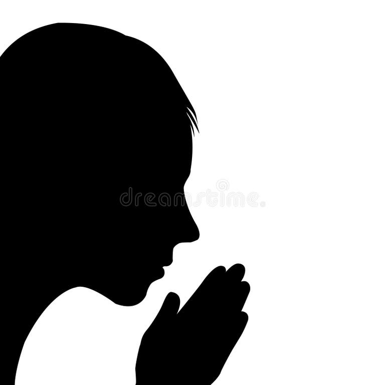 Praying Child Cartoon Stock Illustrations – 2,378 Praying Child Cartoon ...