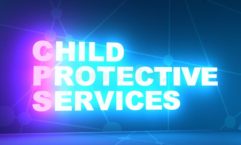 Child Protective Service Concept Icon Stock Vector - Illustration of ...
