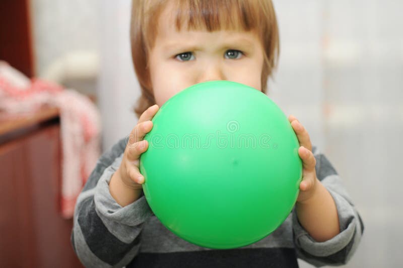Child Puff Out Ball Stock Photos - Free & Royalty-Free Stock Photos ...
