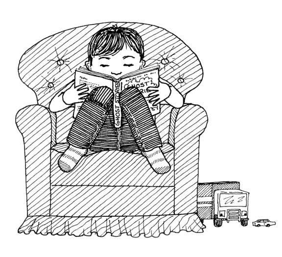 Child Reading Drawing Stock Illustrations – 12,619 Child Reading ...