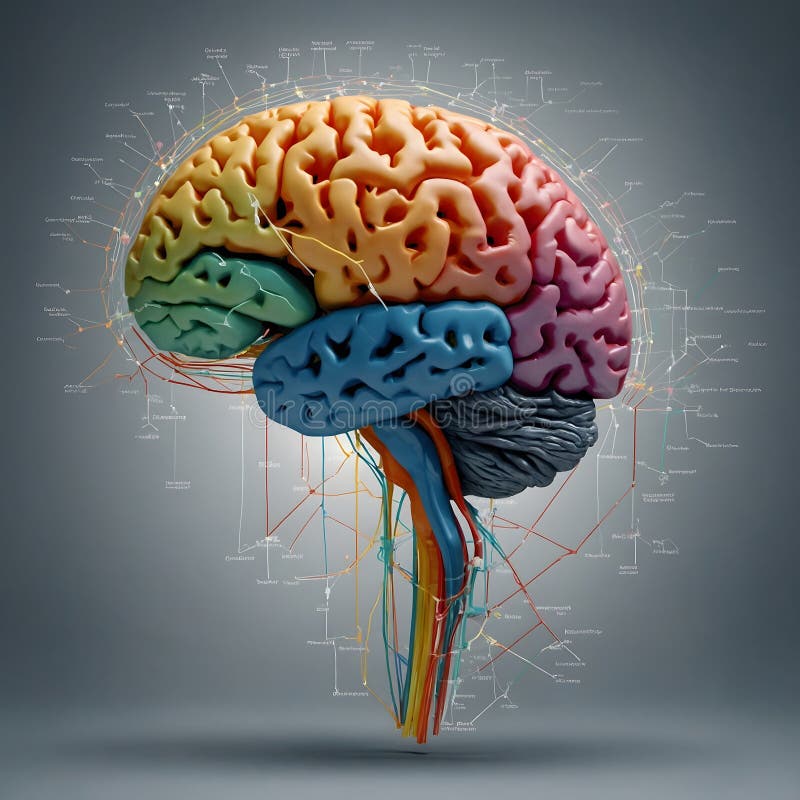 Childâ€™s Brain Development Concept with Expanding Neural Connections ...