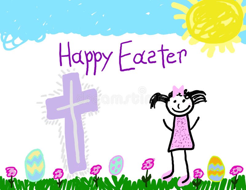 Easter Jesus Christ Rose from the Dead. Sunday Morning. Dawn Stock ...