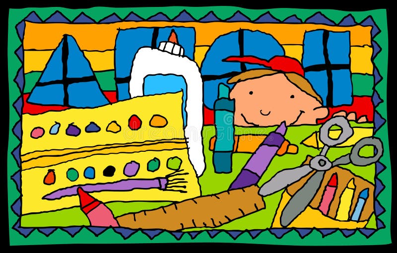 Messy School Classroom Stock Illustrations – 1,238 Messy School ...