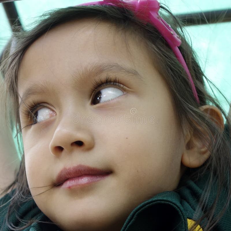 Child s Face. stock photo. Image of portrait, nose, asian - 38051986