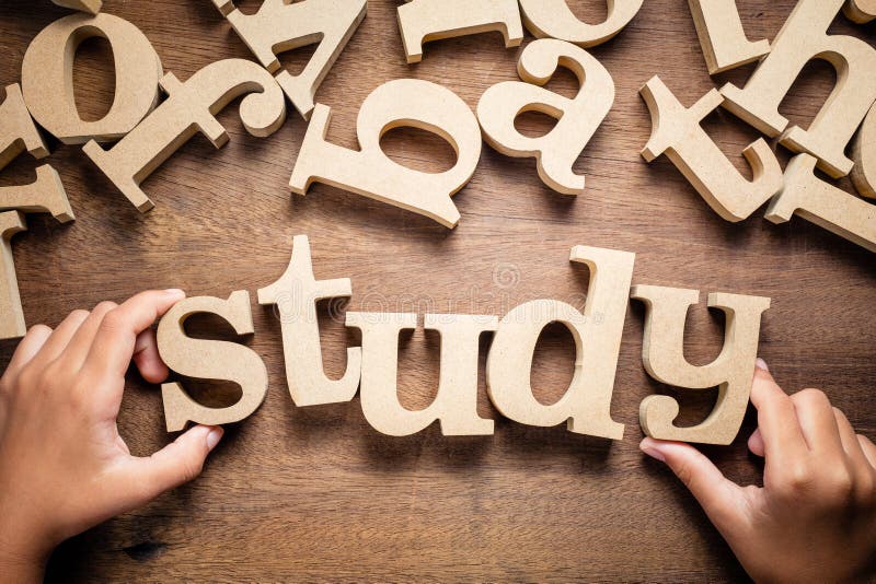 Study Word on Computer Keyboard Stock Image - Image of learn, keyboard ...