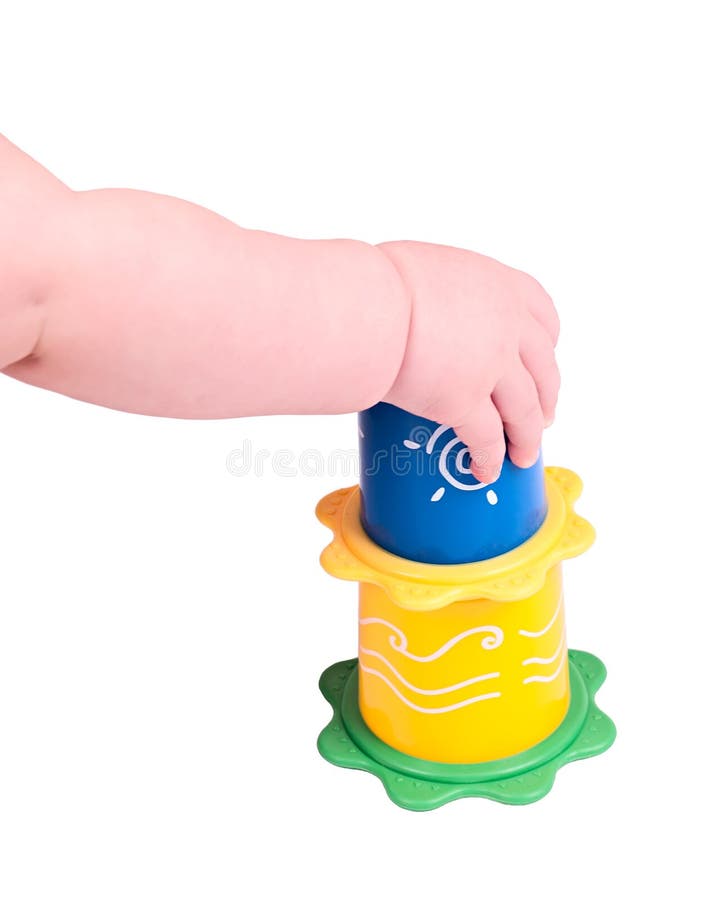 Child S Hands Playing with Finger Puppets Stock Photo - Image of ...
