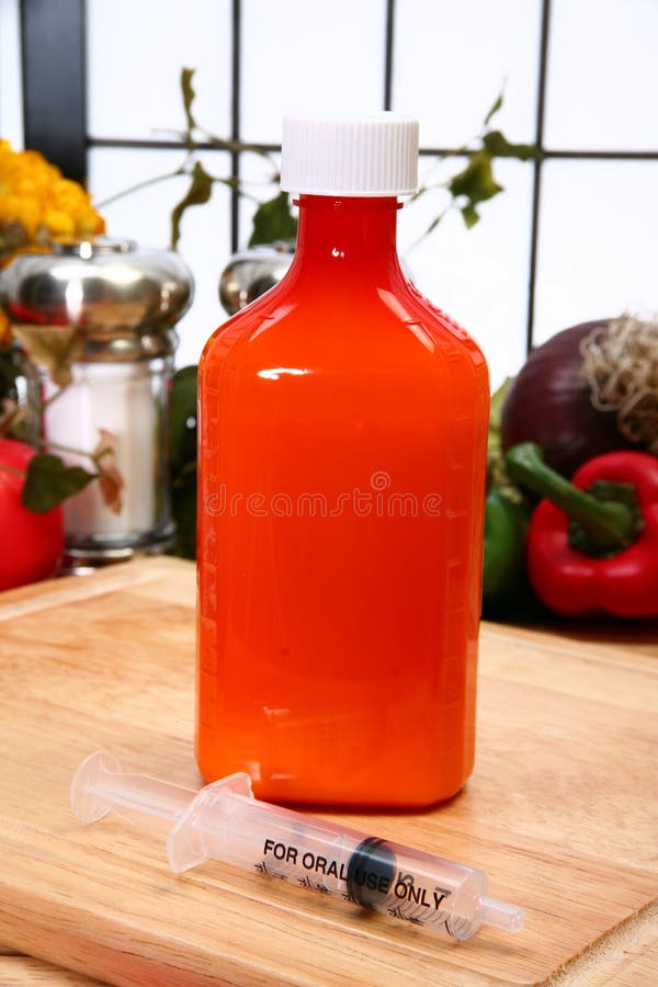 Child's Oral Liquid Antibiotic Picture. Image: 5172211