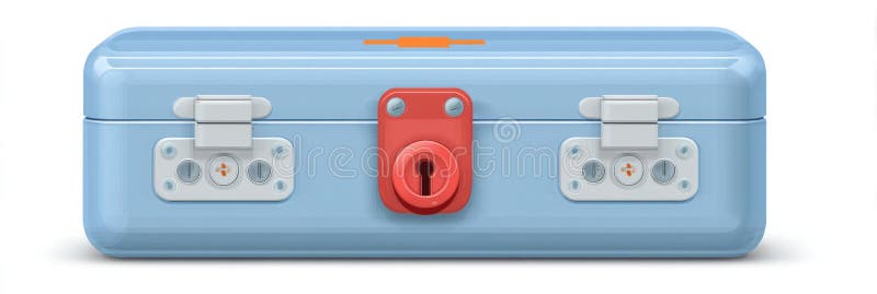 Child-safe Medicine Box with Lock Designed for Secure Storage and ...