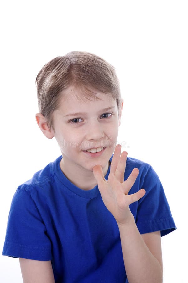 Child signing Mom stock image. Image of sign, face, pose - 18446485