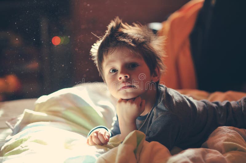 Child awake stock photo. Image of grimace, little, rest - 29730232