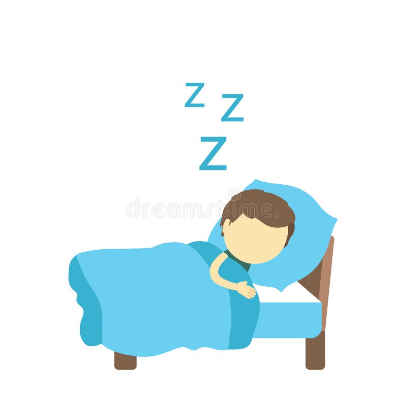 Child Sleeping, Illustration Stock Illustration - Illustration of ...