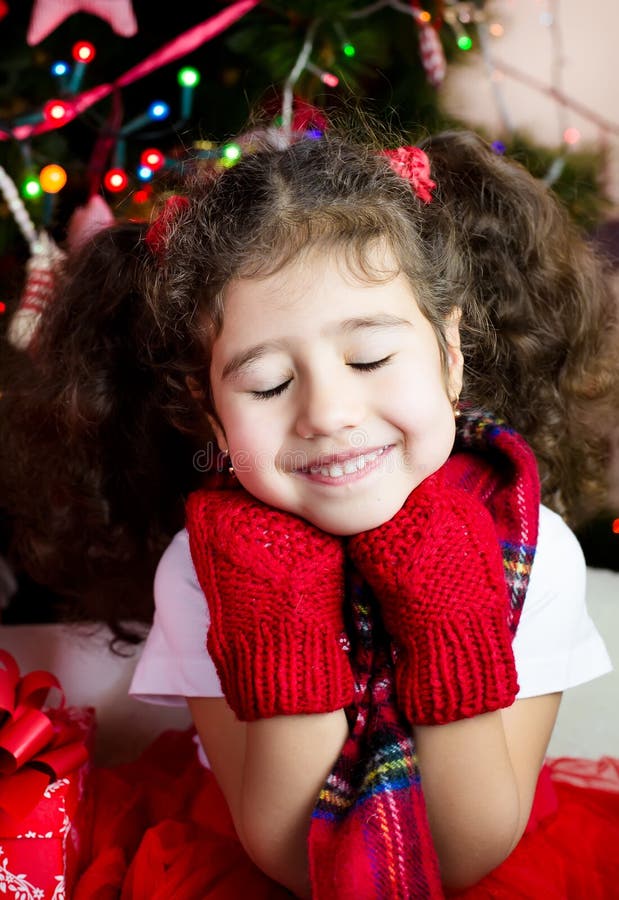 Child smile stock image. Image of tree, gift, open, feeling - 28069175
