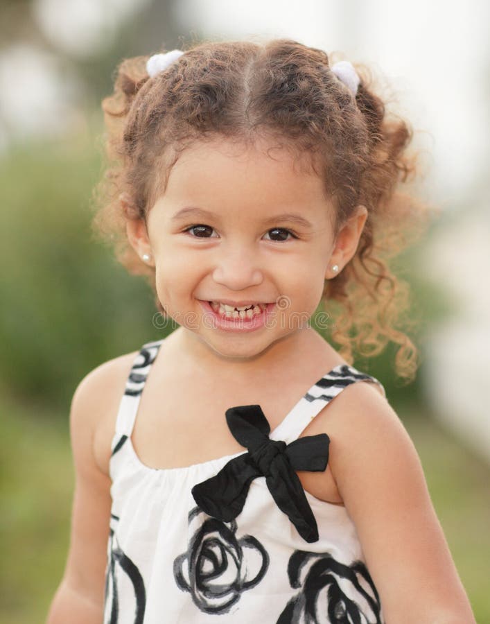 Child smiling stock photo. Image of dress, smile, pretty - 20820458