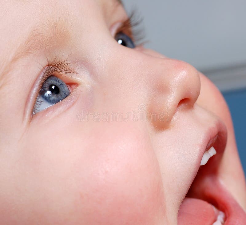 Child smiling stock image. Image of cute, beginnings, family - 4157549