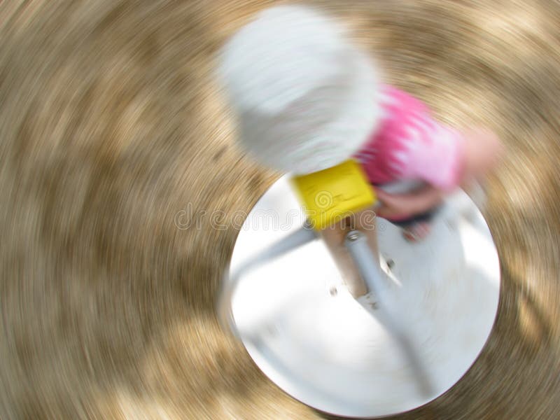 Child spinning stock image. Image of round, park, movement - 5941367