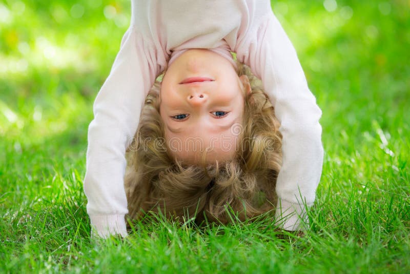Child in spring stock image. Image of portrait, caucasian - 36737095