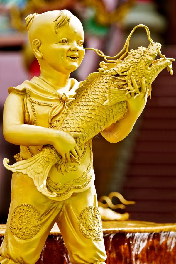 Child Statue China stock image. Image of beautiful, faith - 14542487