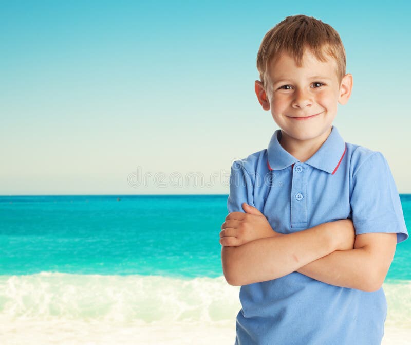 Child in summer stock photo. Image of schoolboy, summer - 71434400