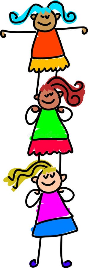 Child support stock illustration. Illustration of acrobatic - 623324