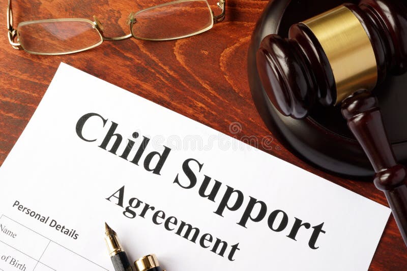 Child support agreement stock photo. Image of agreement - 82001710