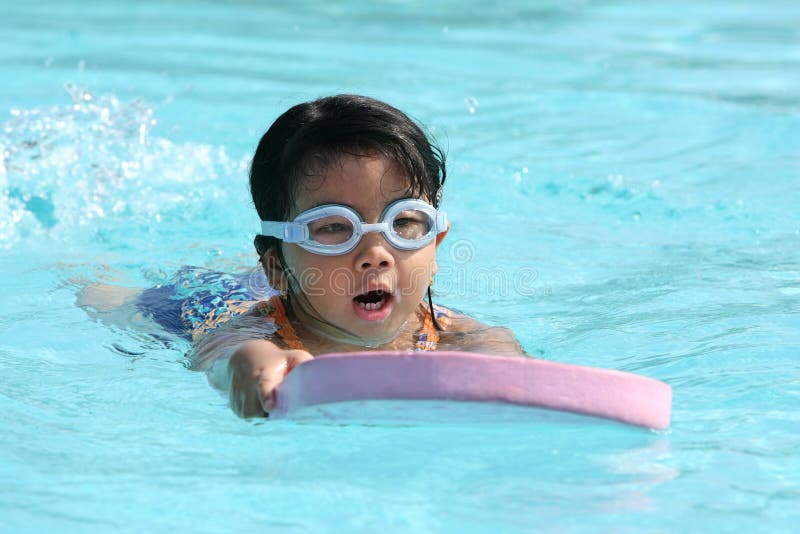 Child Swimming Stock Images - Image: 6123184