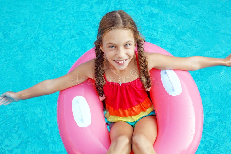 Girl Child Preteen Bathing Stock Photos - Free & Royalty-Free Stock ...