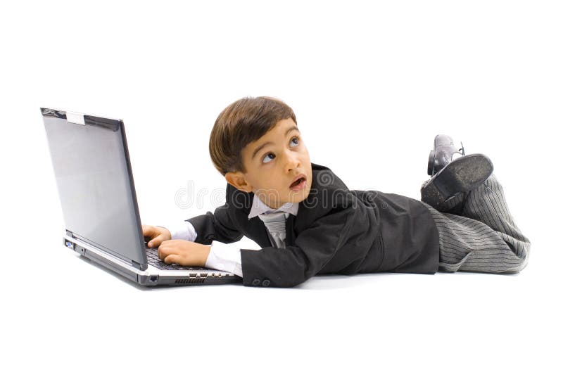 Child and Technology stock image. Image of education - 10122287