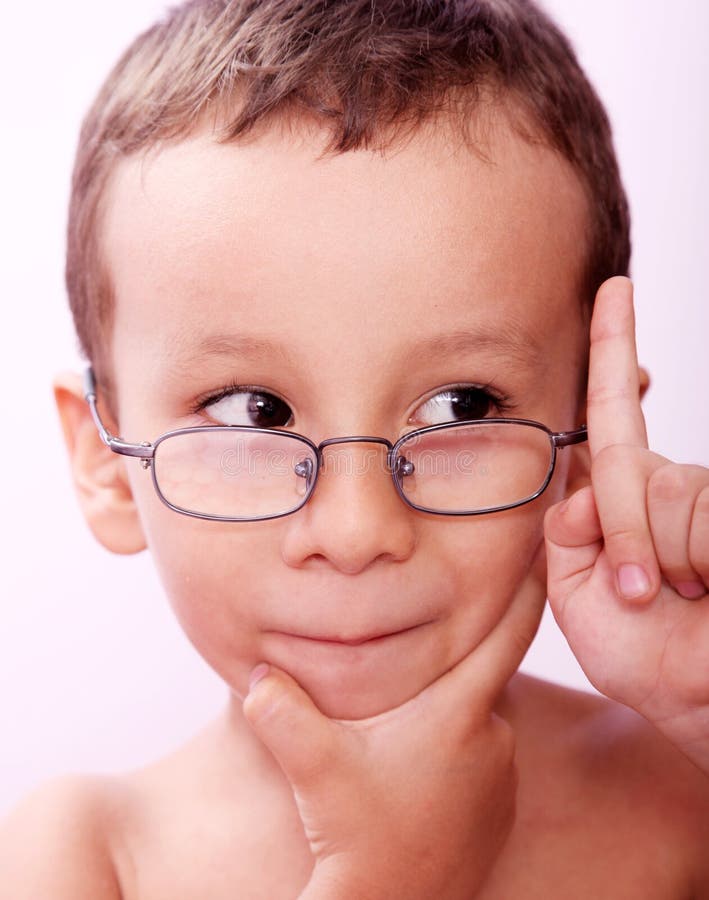 Child thinking stock image. Image of cute, idea, people - 11532105