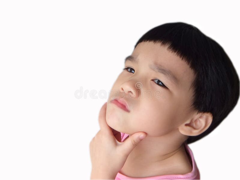 Child Thinking Royalty Free Stock Photos - Image: 28386318