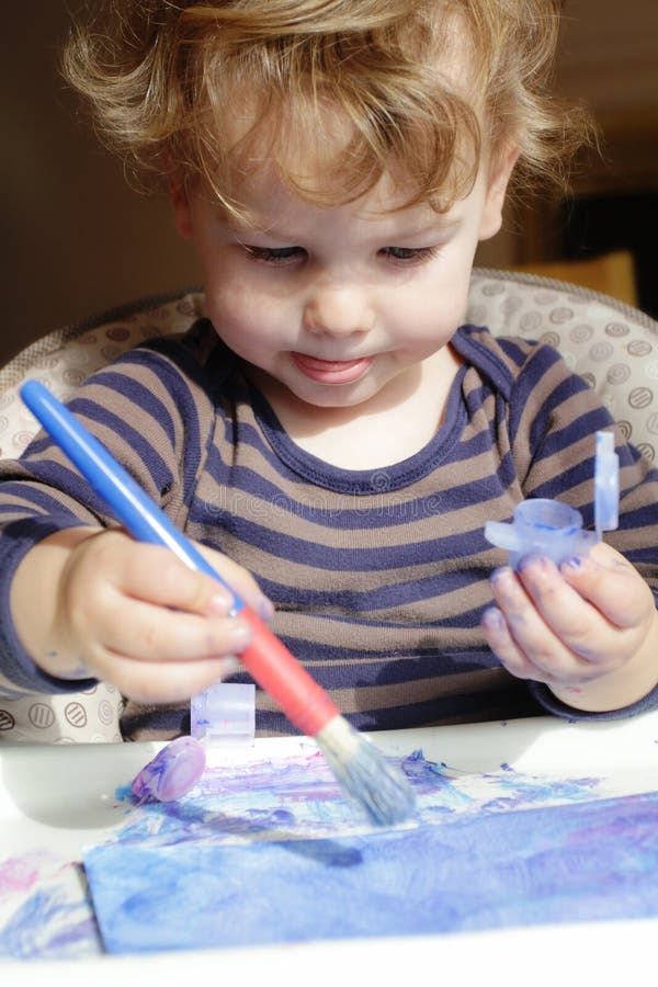 Child, Toddler Drawing Art stock photo. Image of drawing - 29039568