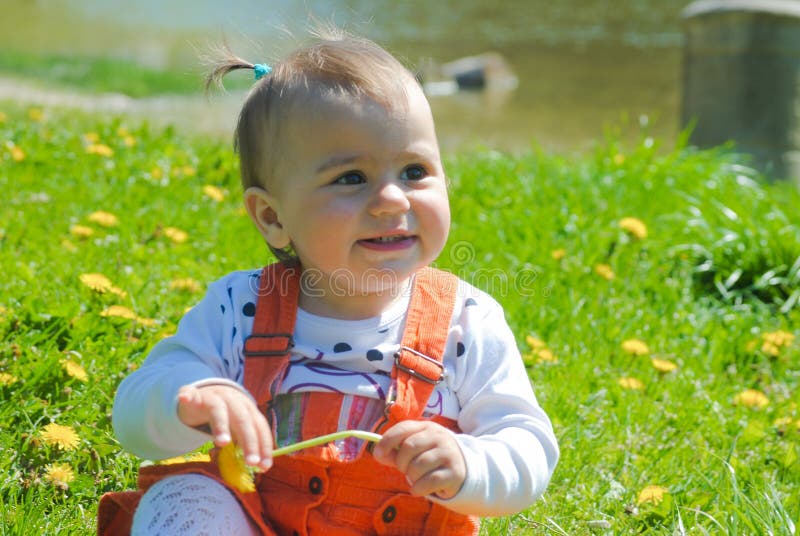 Child, Toddler, Grass, Play Picture. Image: 118154391