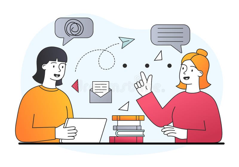 Child Language Development Stock Illustrations – 959 Child Language ...