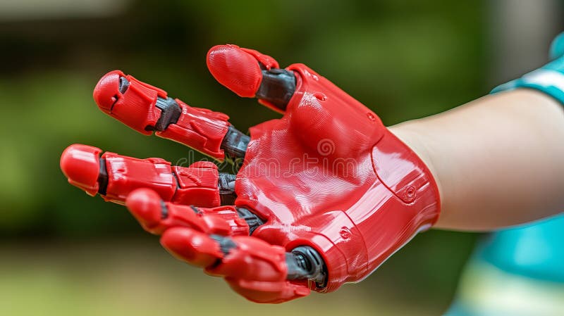Child Using Innovative 3D Printed Prosthetic Hand for Enhanced Mobility ...