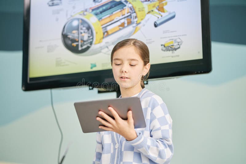 Child Using Tablet Educational Presentation Stock Photos - Free ...