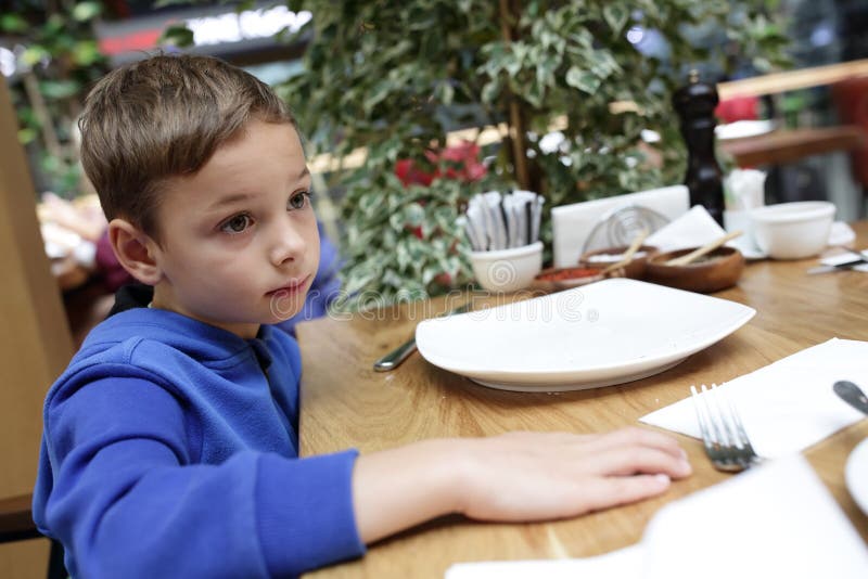 Child waiting dish stock photo. Image of human, indoor - 102109120