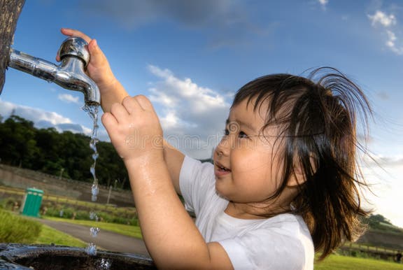 Child wash stock photo. Image of beauty, childhood, clever - 12849558