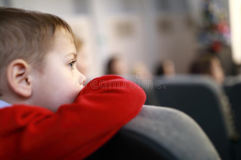 Child watching performance stock image. Image of person - 166885993