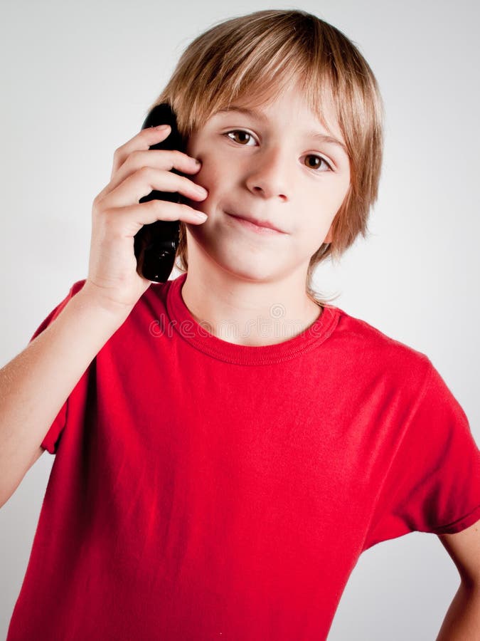 Child whit telephone stock photo. Image of gesture, funny - 21449166