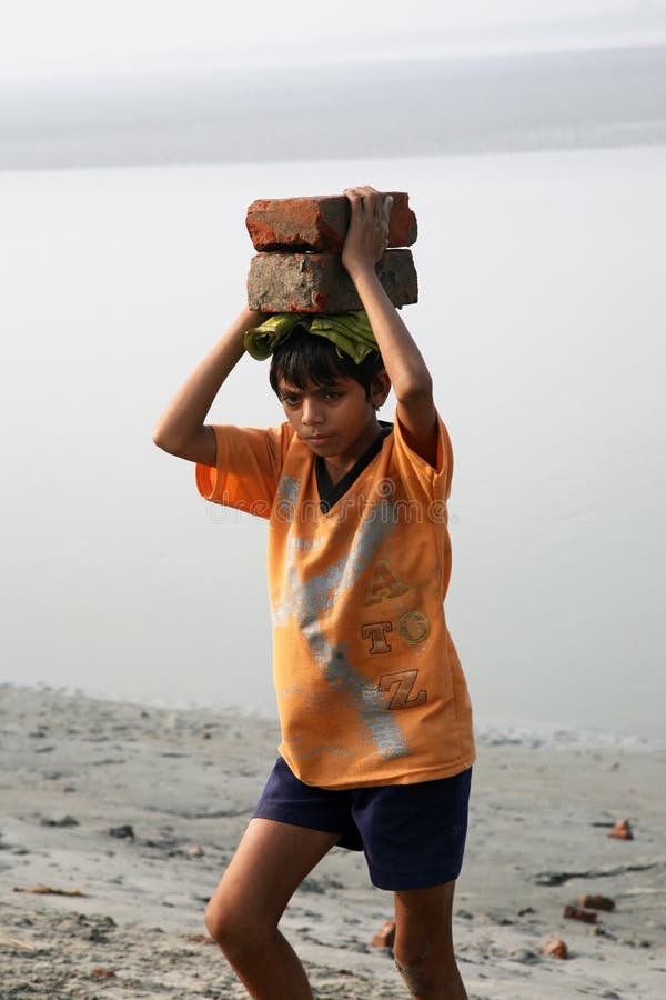 Child workers editorial photography. Image of carry, hard - 21437832
