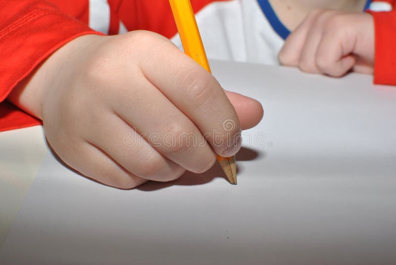 Poor Child Learning, Writing Editorial Stock Photo - Image of ...