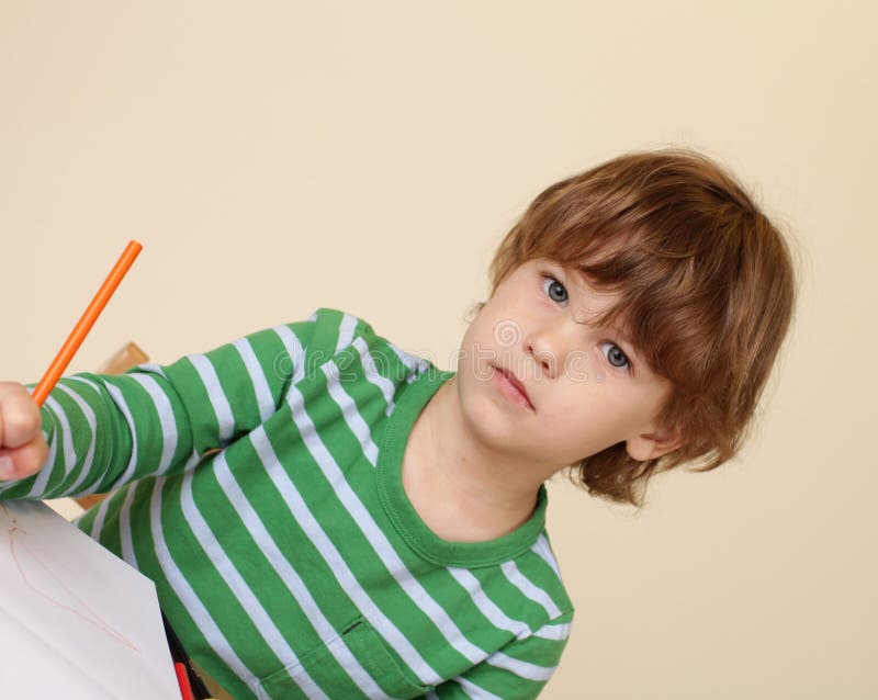Child Writing, School Education Stock Photo - Image of writing, success ...