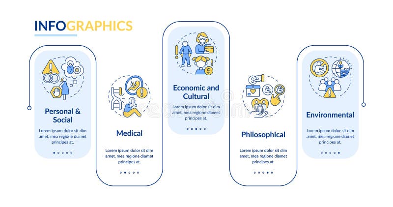 Childfree Decision Reasons Rectangle Infographic Template Stock Vector ...
